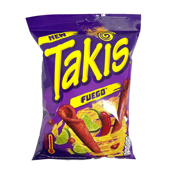 Takis Fuego Spicy Rolled Corn Tortilla Chips 180g – Vapor Shop Direct
